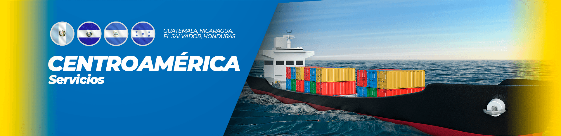 Costamar Express > Servicios > Centro América